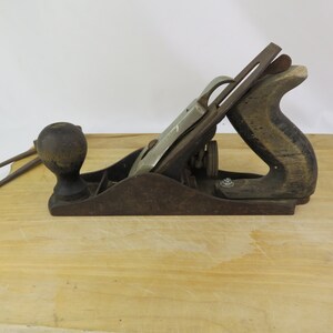 Wards Master Jack Plane No 3 Vintage Smoothing Wood Smooth Bottom Hand ...