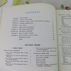 The General Foods Cookbook 1959 First Edition Illustrated Everyday and ...