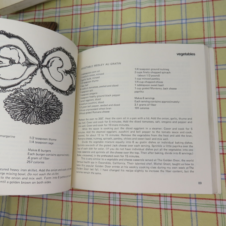 Lot of Four 101 Productions Cook Books 60s & 70s Herb Cookery Fiber ...