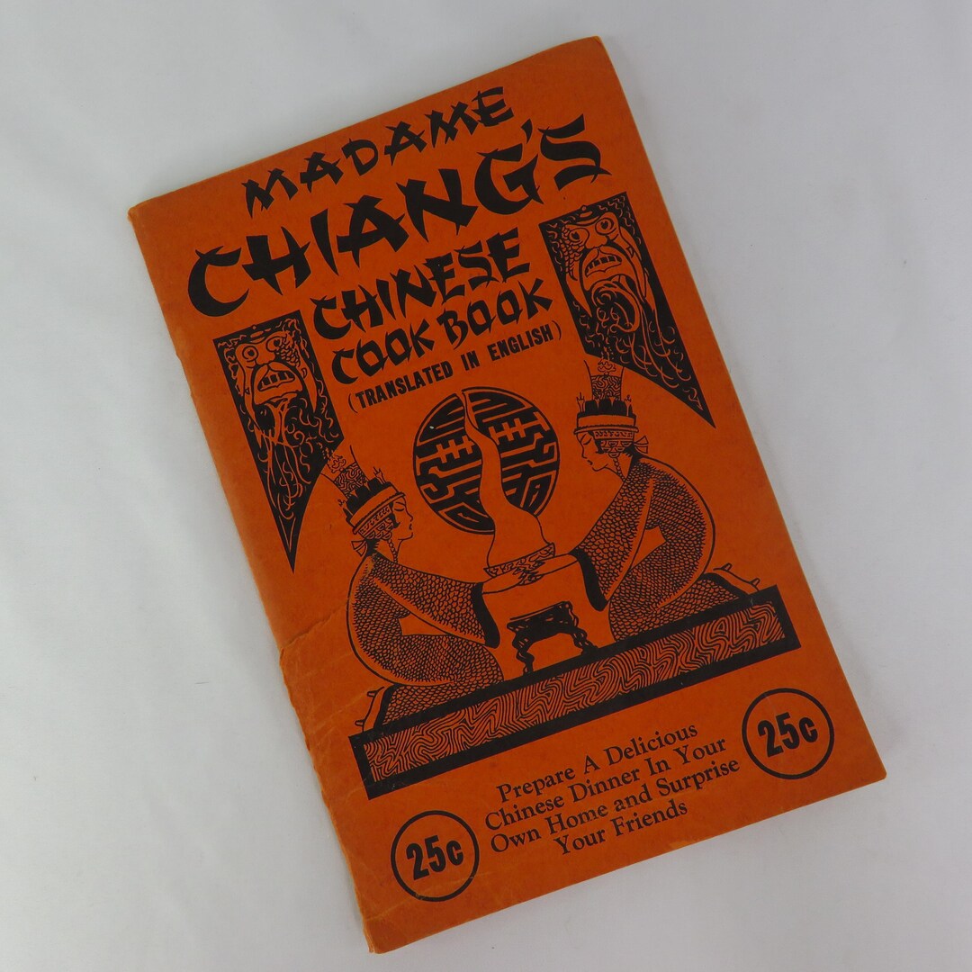 Madam Chiang's Chinese Cook Book Translated in English 1941 Chinese ...