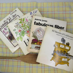Lot of Four 101 Productions Cook Books 60s & 70s Herb Cookery Fiber ...