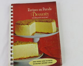 Military Cook Book - Etsy