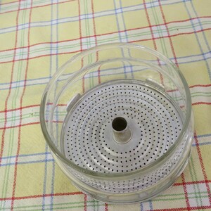 Pyrex 7756 6 Cup Flameware Coffee Pot With Lid, Glass Percolator Basket ...