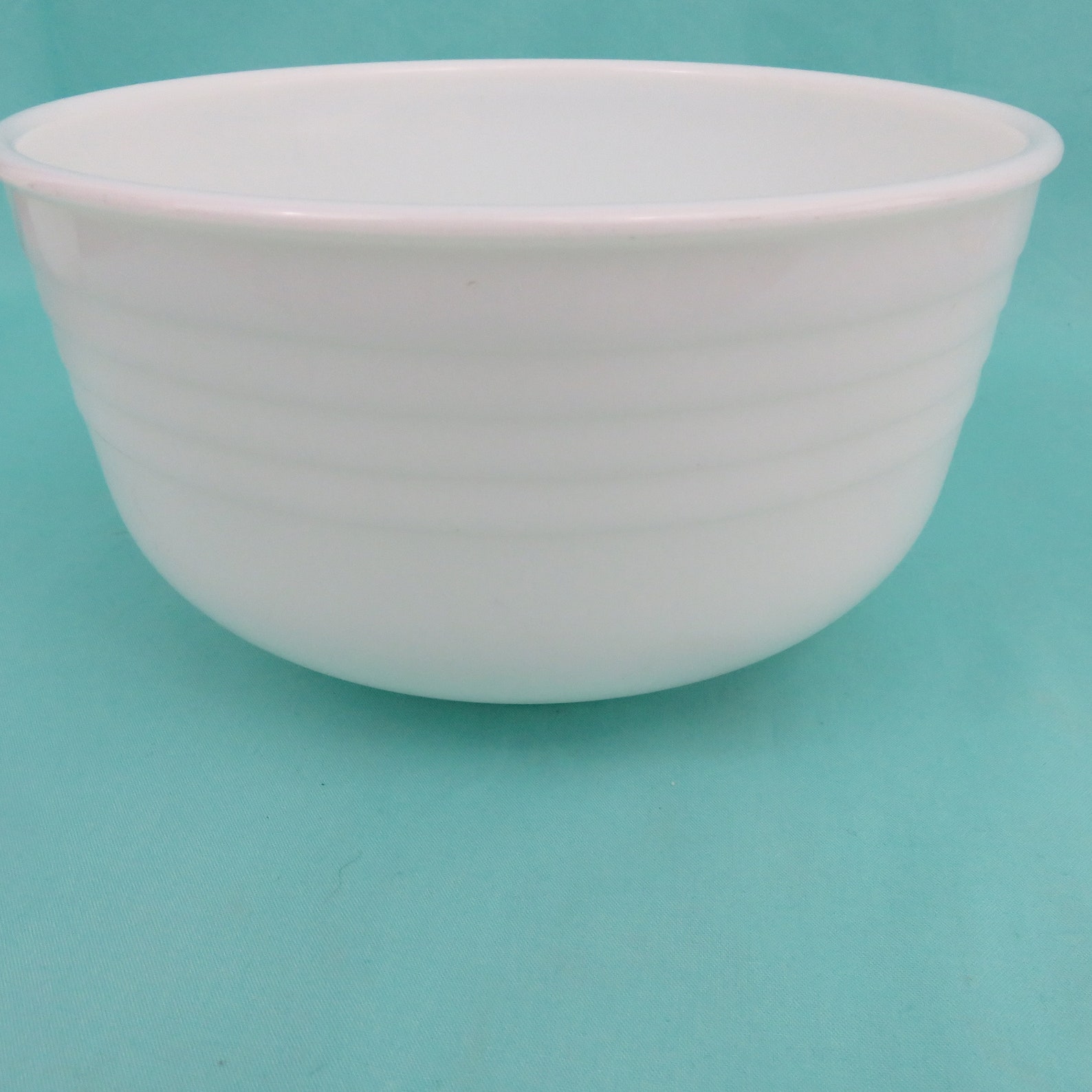 Pyrex General Mills Opal Ringed Stand Mixer Bowl Large White - Etsy