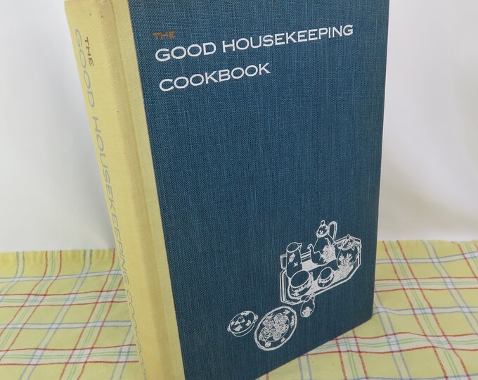 Good Housekeeping Cook Book 1963 1st Edition Illustrated Step-by-step Vintage General Cookbook ...
