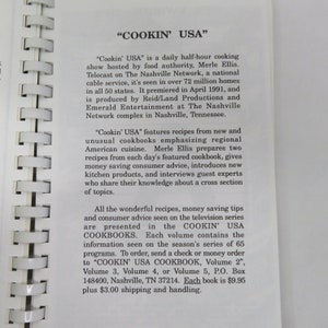 Cookin' USA A to Z Tips 1993 Regional Television Cooking Show Nashville ...