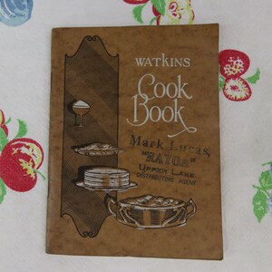 Watkins Cook Book 4 Lot Bundle 1936 1st Edition Spiral, 1945 Economy ...