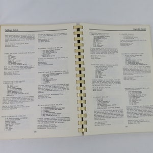 Recipes on Parade Salads and Appetizers Cookbook Mormon Cook Book 1968 ...