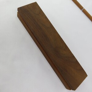 Vintage Hallmark Cherry Wood Pen in Original Wooden Box Ball Point Pen ...