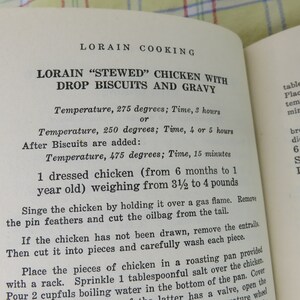 Lorain Cooking Cook Book 1928 Early Gas Range Appliance Company ...