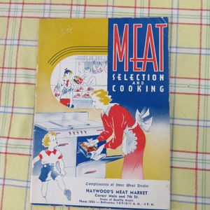 Lot of 12 Meat Cookbooks and Cook Booklets Recipes - Etsy