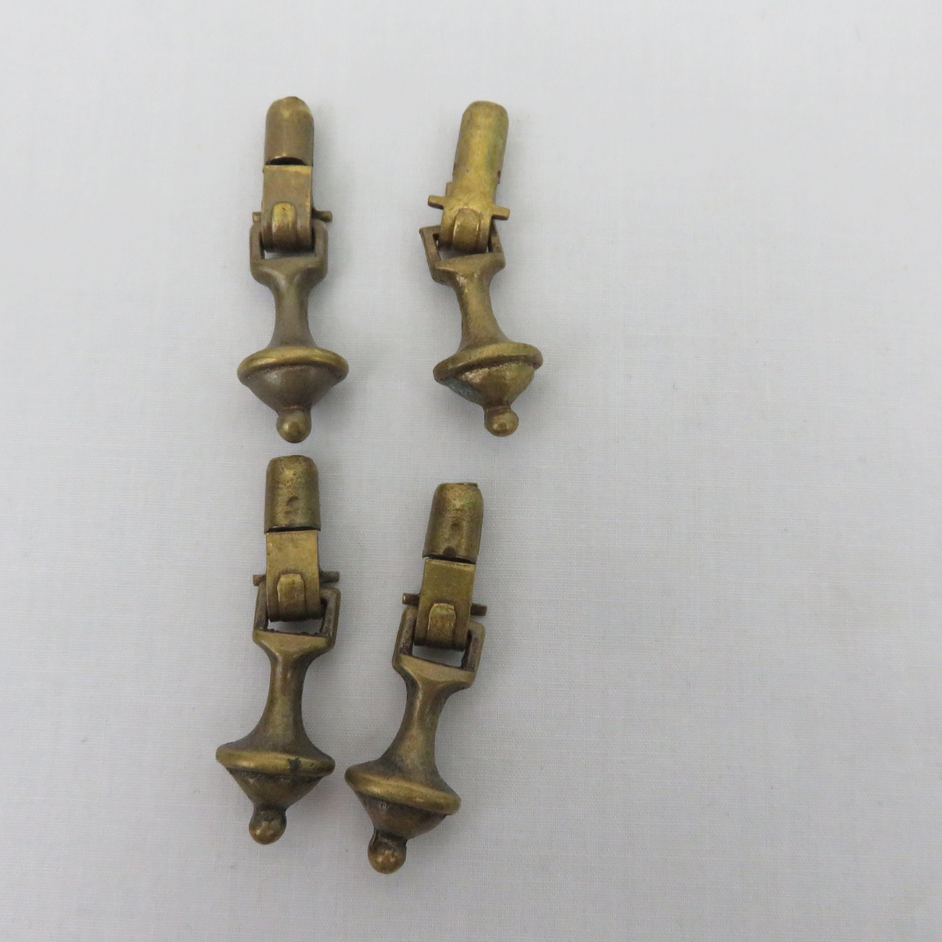 Vintage Brass Pendant Drawer Pulls Lot of 4 8 or 12 Small - Etsy