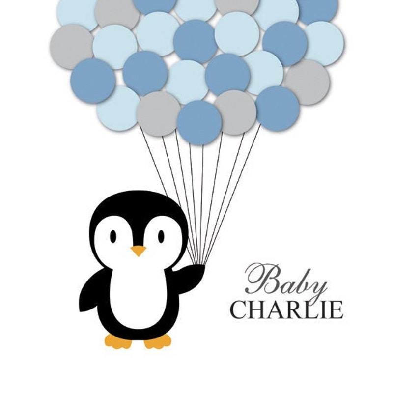 Penguin Baby Shower - Etsy