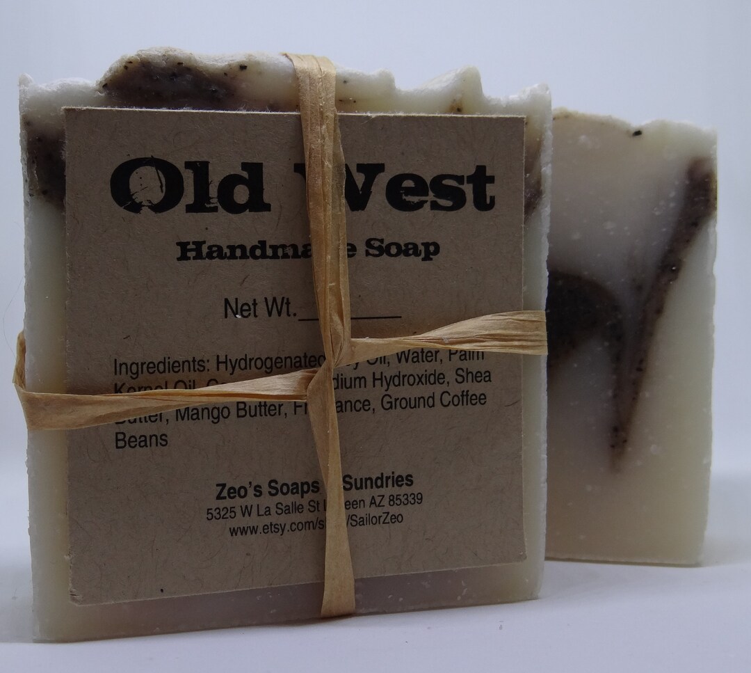 Old West Handmade Cold Process Soap - Etsy