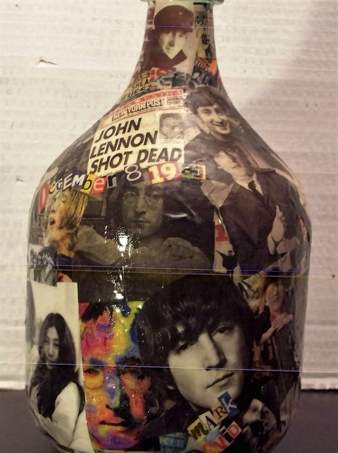 John Lennon Tribute Bottle - Etsy
