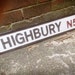 Highbury Faux Cast Iron Old Fashioned Street Sign - Etsy
