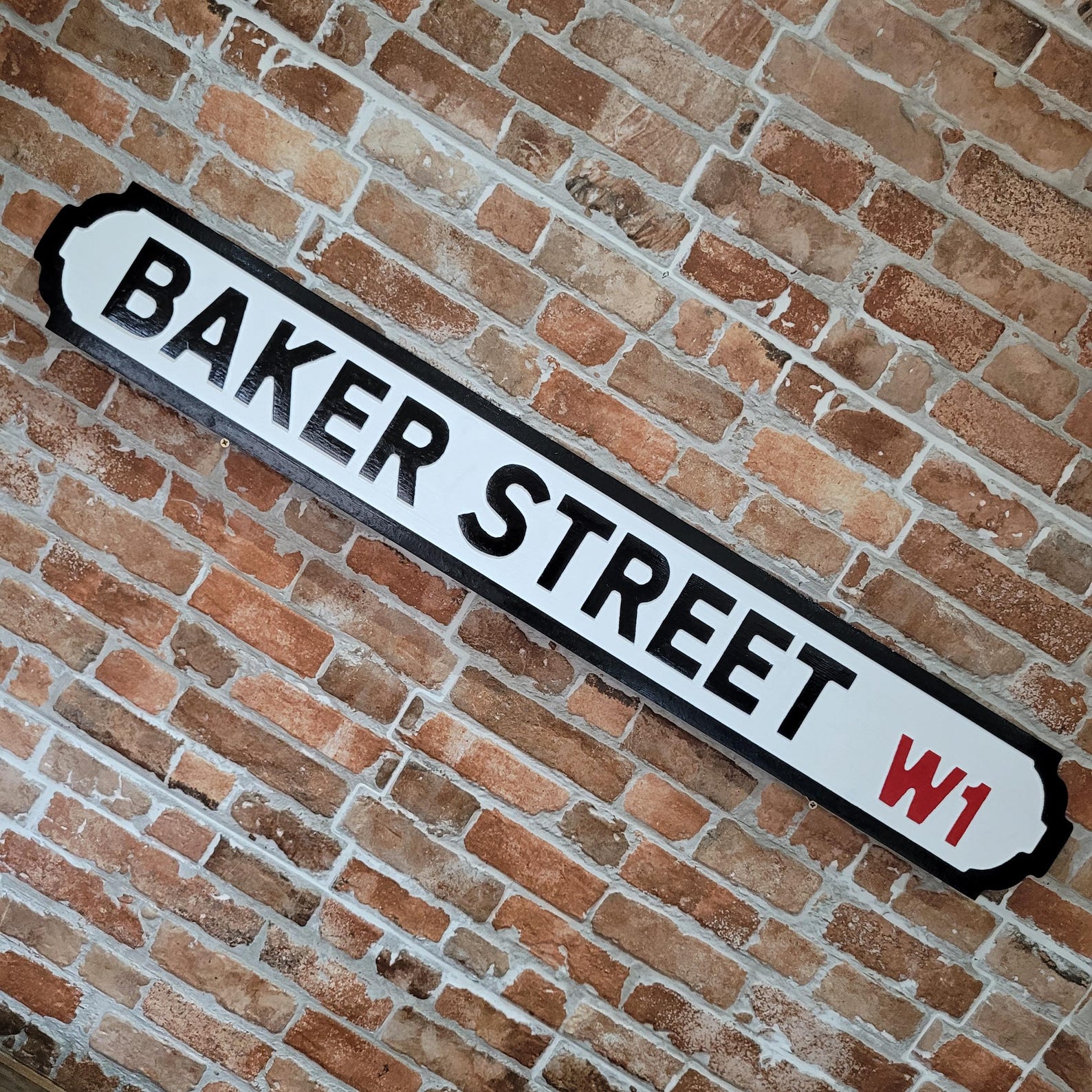 Baker Street Faux Cast Iron Old Fashioned Street Sign - Etsy