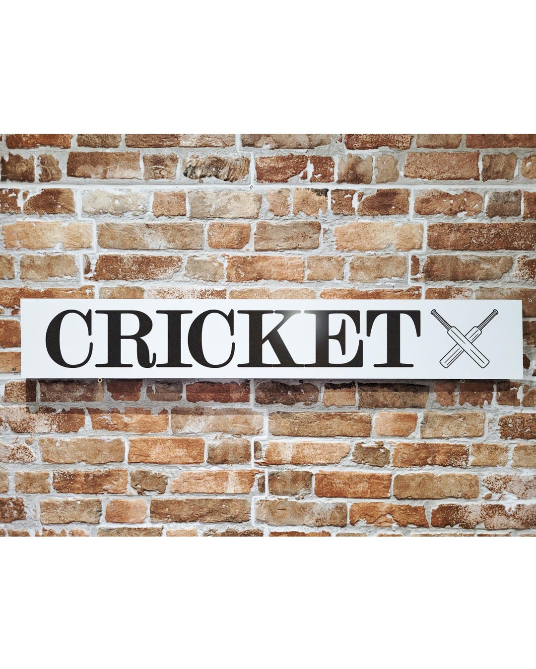 Cricket Sign Cricket Fan Painted Wood Sign Ashes World Cup Twenty 20 ...