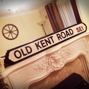 Old Kent Road Old Fashioned Wood London Street Sign - Etsy
