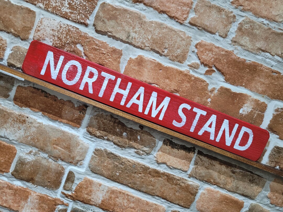 Northam Stand Wooden Sign St Mary's Football Ground Indoor or Outdoor ...