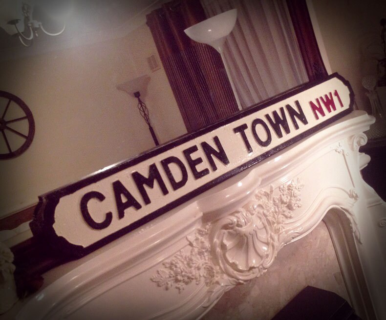 Camden Town Old Fashioned London Street Sign - Etsy UK