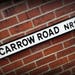 Carrow Road Faux Cast Iron Old Fashioned Norwich Street Sign - Etsy