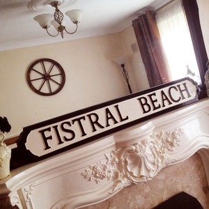 Fistral Beach Newquay Old Fashioned Street Sign - Etsy
