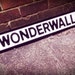 Oasis Inspired Wonderwall Faux Cast Iron Street Sign | Etsy UK