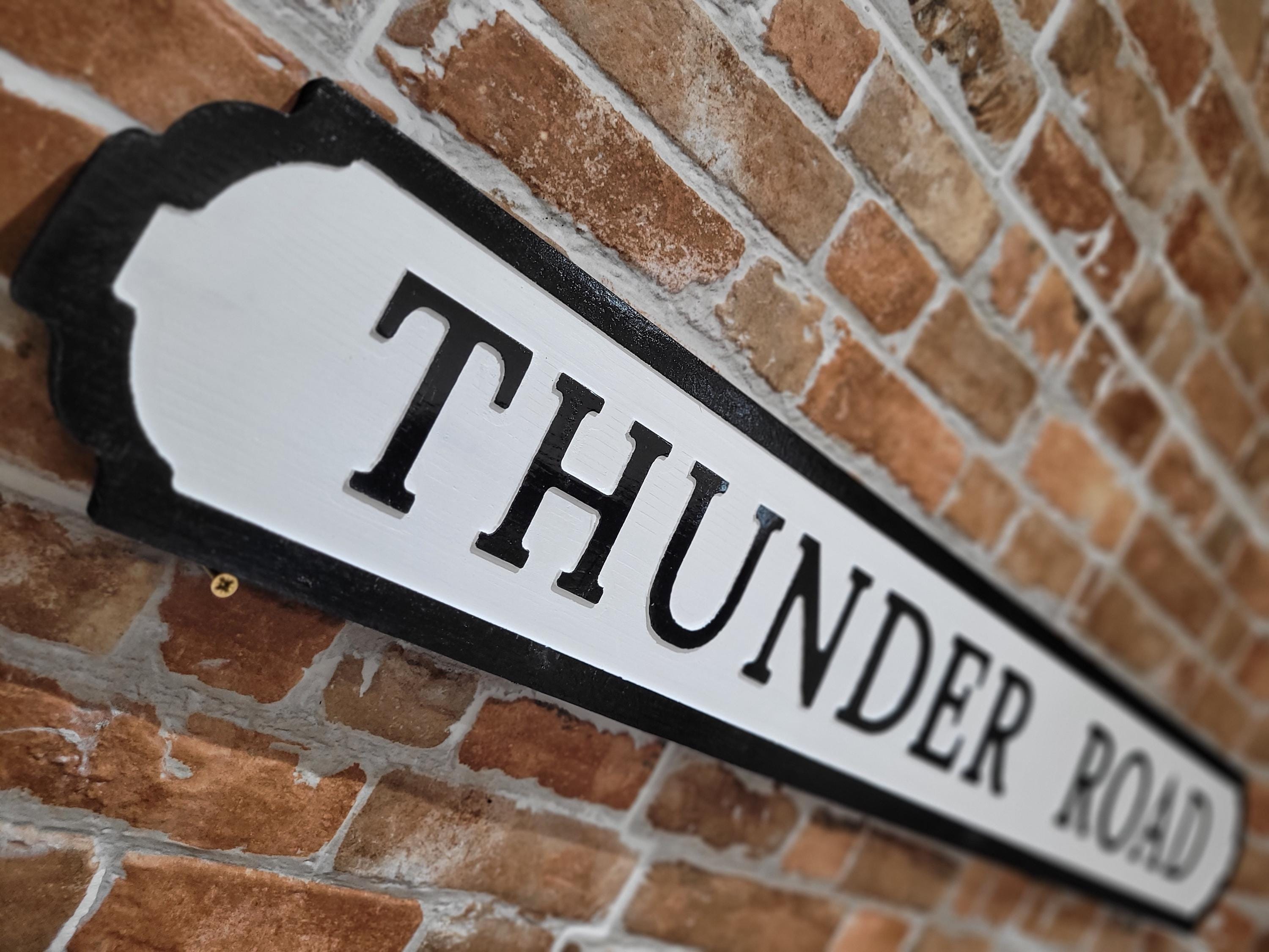 Bruce Springsteen Inspired Thunder Road Old Fashioned Faux Cast Iron ...