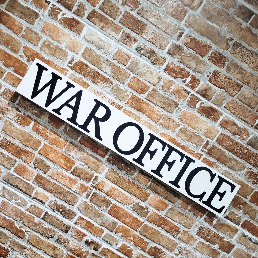 War Office World War 2 Themed Sign Military RAF MOD Army War WW1 WW2 ...