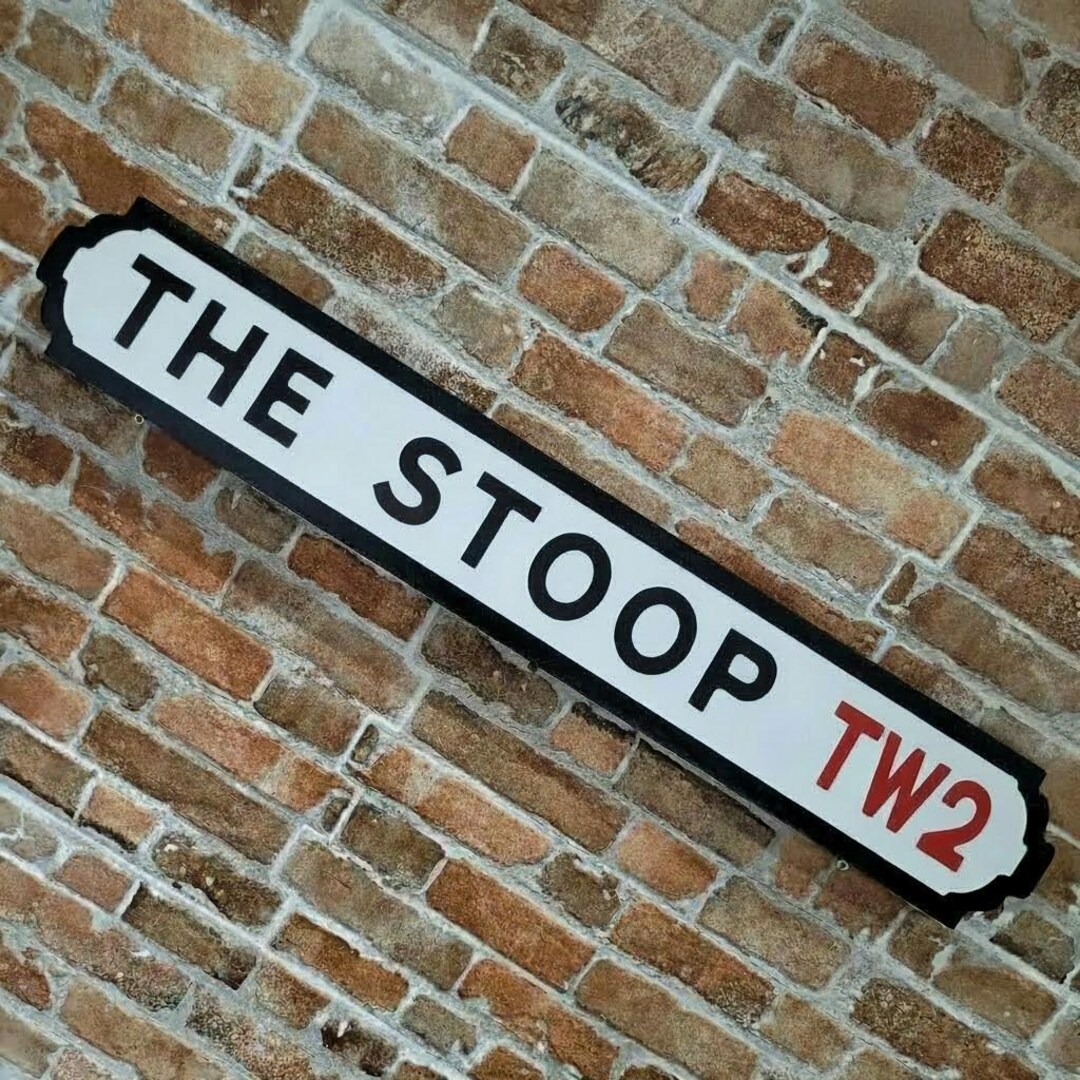 The Stoop Stadium Rugby Ground Harlequins Indoor Raised Lettering Faux ...