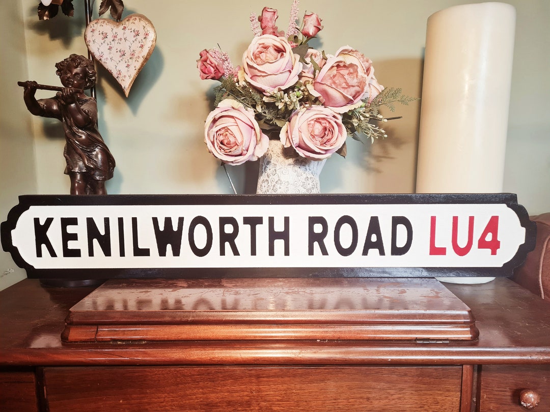 Luton Kenilworth Road Football Ground Indoor Faux Cast Iron Effect ...