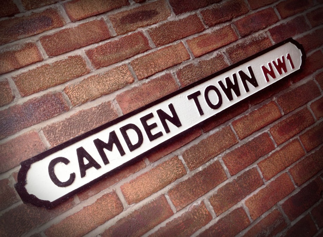 Camden Town Old Fashioned London Street Sign - Etsy
