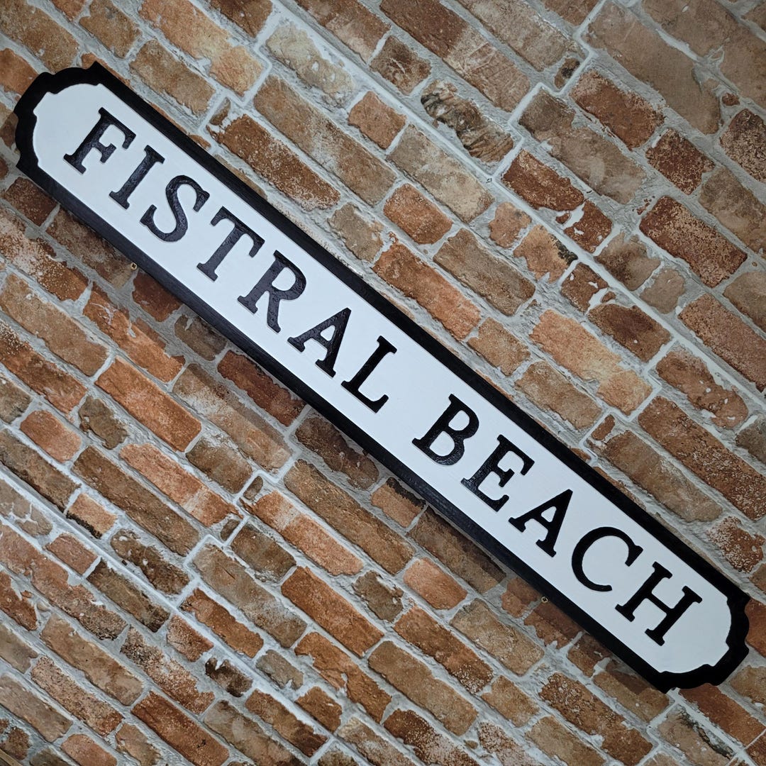Fistral Beach Newquay Old Fashioned Street Sign - Etsy