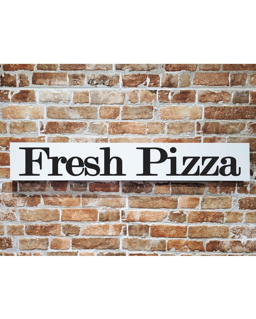 Fresh Pizza Sign Italian Take Away Cafe Pub Restaurant Mediterranean ...