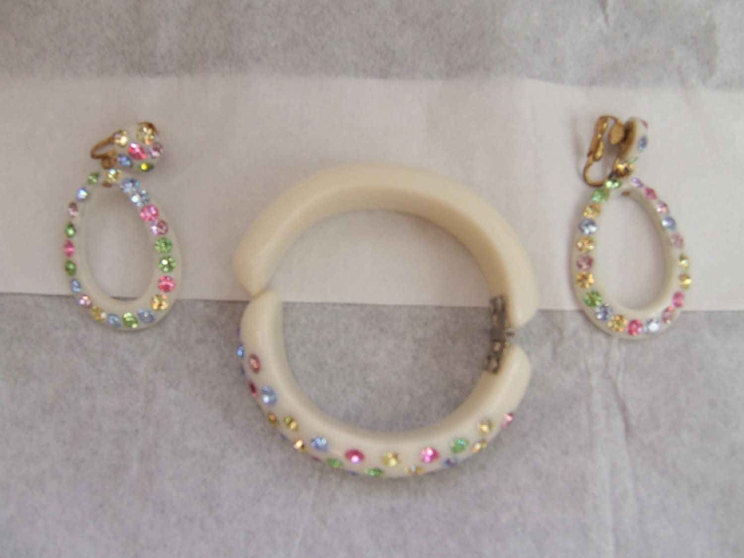 Vintage Jewelry Set - Etsy