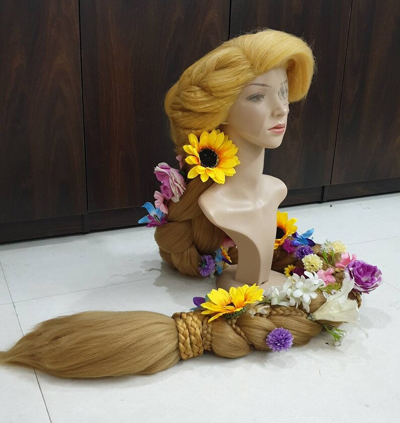 Rapunzel Wig High Quality Etsy