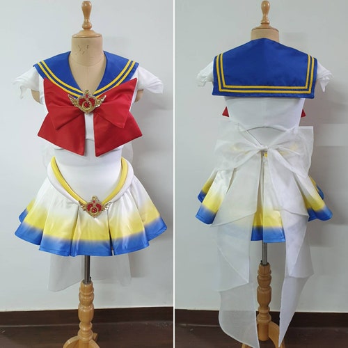 Sailor Moon Costume Sexy Sailor Moon Costume Adult Halloween Etsy