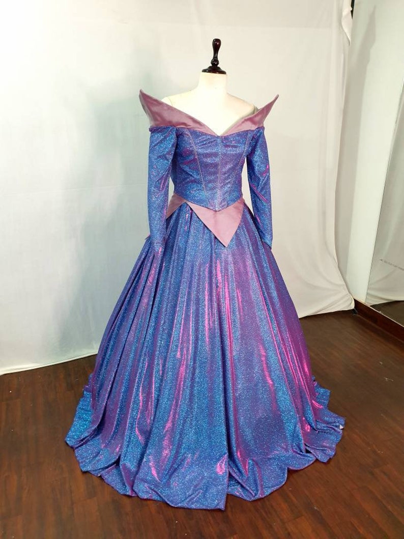 Aurora color changing dress sleeping beauty inspired | Etsy