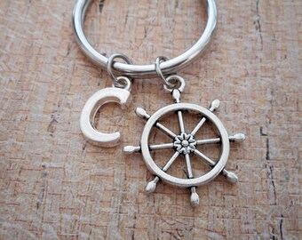 Boat keychain | Etsy