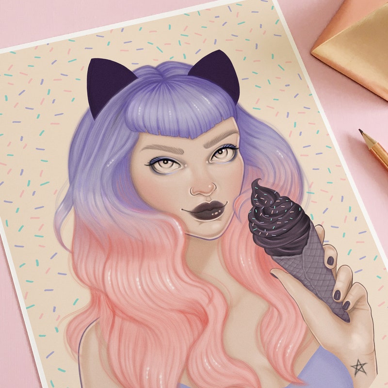 Digital Dark Pinups - Etsy