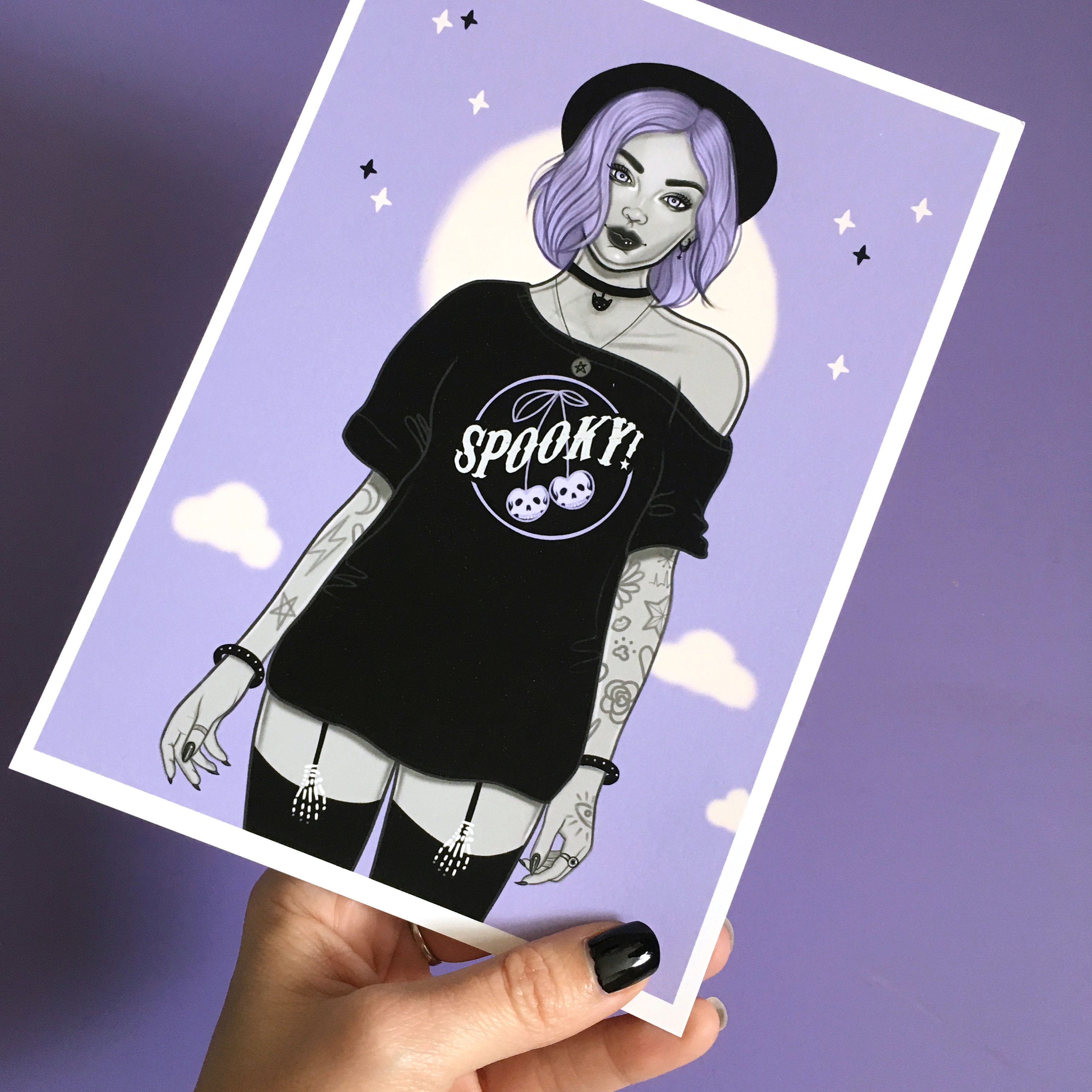 The Pastel Goth Girl
