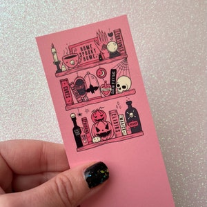 Gothic Bookmarks, Potions & Poisons Bookmarks, Spooky Witchy Halloween ...