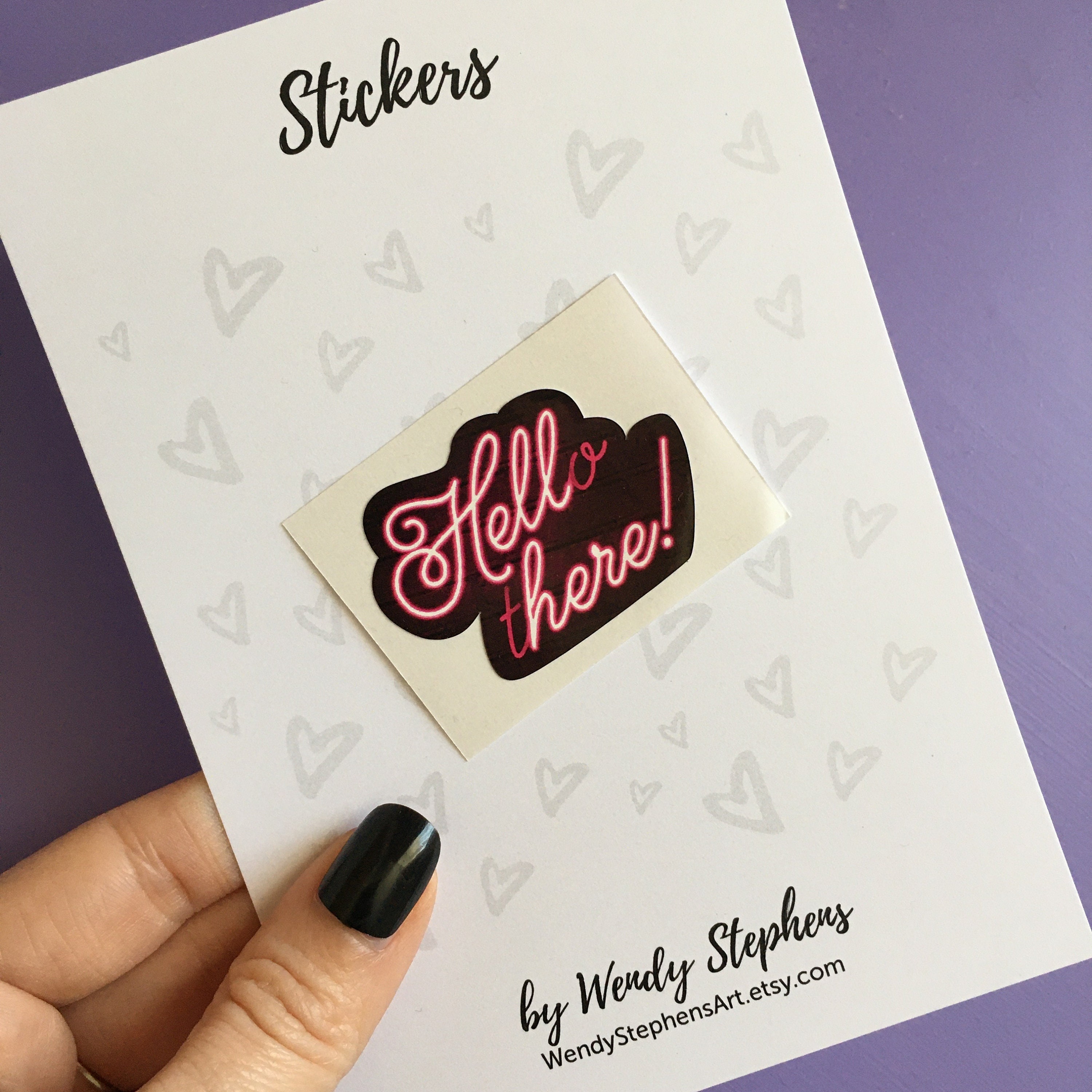 Hell Here Sticker Cool Stickers Pastel Gothic Stickers | Etsy UK