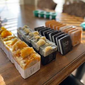 Bulk Individual Sample Soap, Shea Butter Soap Bars, Gift Wrapped ...