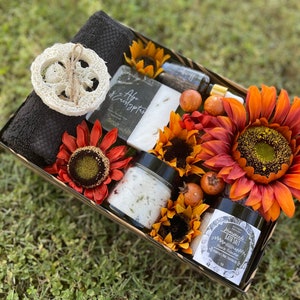 Luxury All Natural Fall Box, Pamper Box , Relaxation Box, Gift Box ...