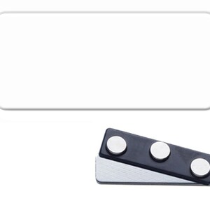 Magnetic Name Tag, Name Badge, Custom ID Tag, Magnetic Badge - BLING1 ...