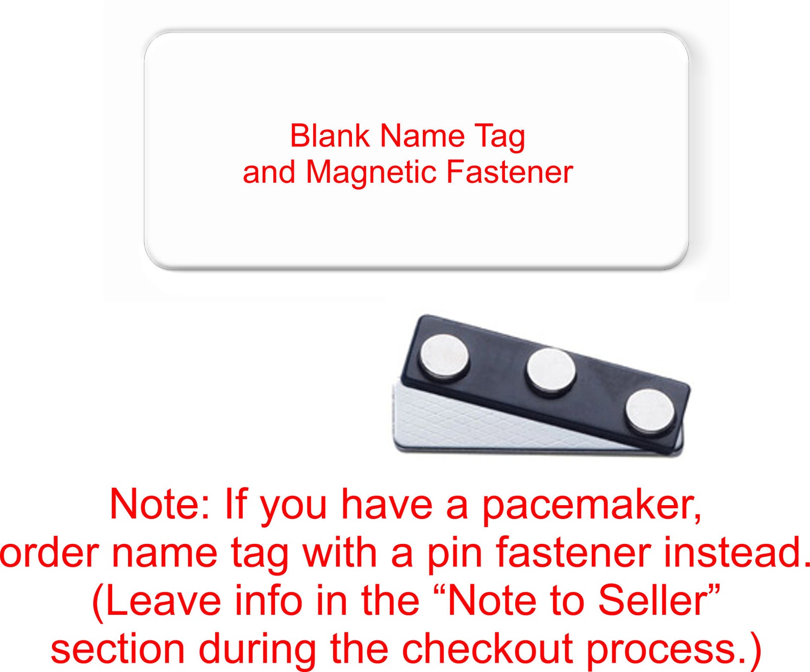 Magnetic Name Tag Name Badge Floral Personalized Custom ID - Etsy