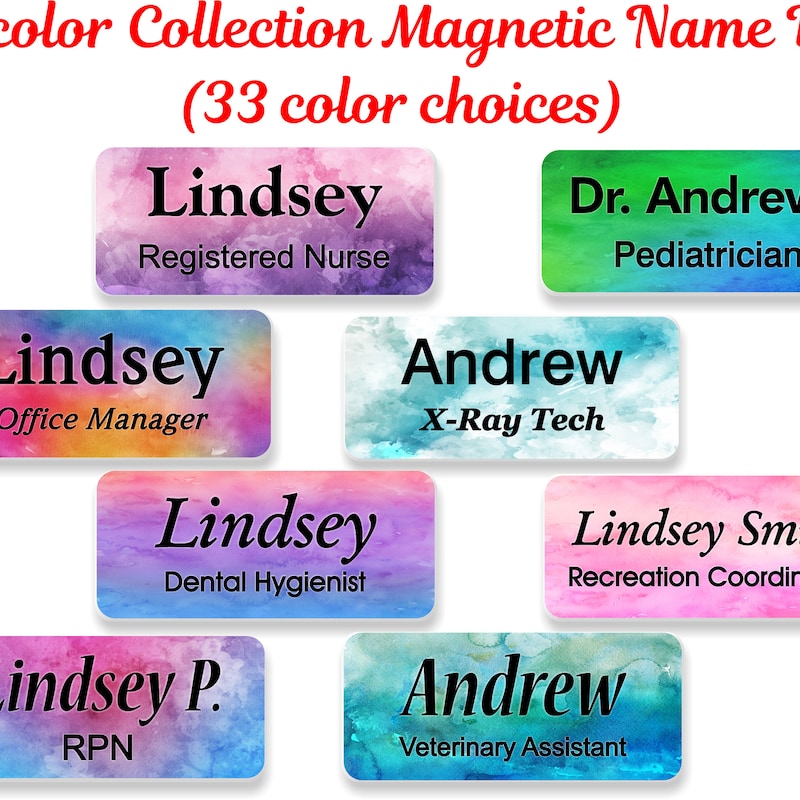 Doctor Name Tag - Etsy