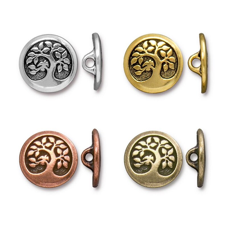 Copper Buttons - Etsy